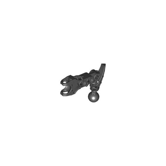 LEGO Black Bionicle Arm with Ball Joint and Socket and Vented Armor ...