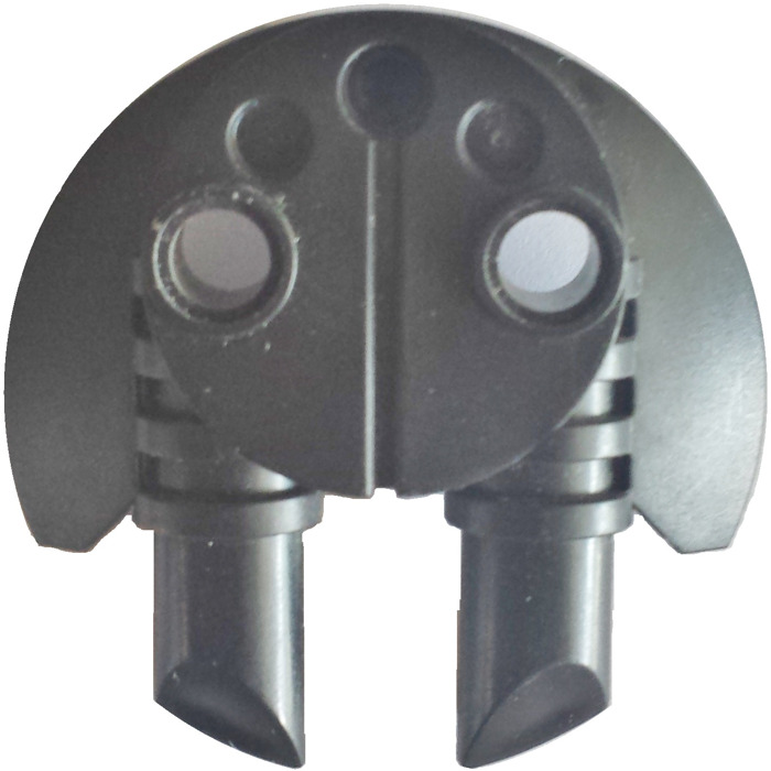 LEGO Black Bionicle Shield 5 x 5 with Dual Blasters (41663) | Brick Owl ...