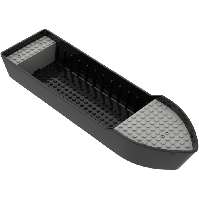 LEGO Black Boat Hull 38 x 10 | Brick Owl - LEGO Marketplace