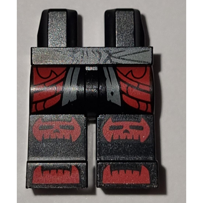 LEGO Black Bone King Legs with Red (73200 / 101620) | Brick Owl - LEGO ...