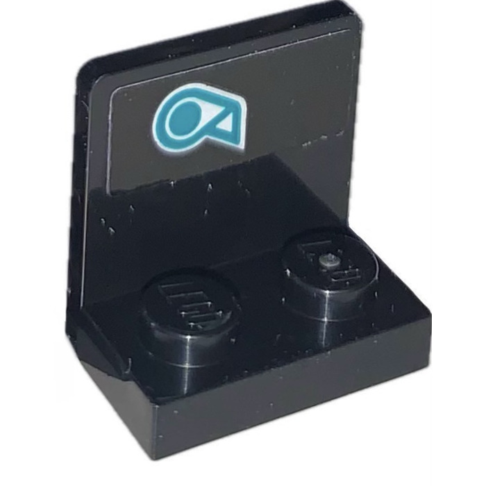 LEGO Bracket 1 x 2 - 2 x 2 Up with Petronas Logo left Sticker (99207 ...