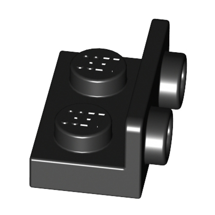 LEGO Black Bracket 1 x 2 with 1 x 2 Up (99780) | Brick Owl - LEGO ...