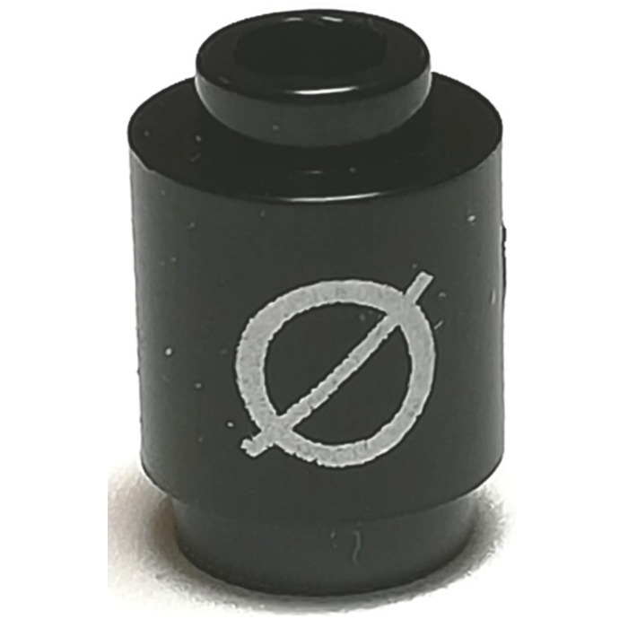 LEGO Brick 1 x 1 Round with Letter 'Ø' with Open Stud (3062) | Brick ...