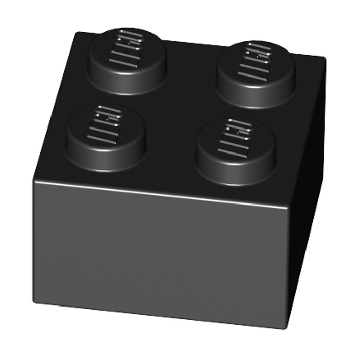 LEGO Black Brick 2 x 2 (3003 / 6223) | Brick Owl - LEGO Marketplace