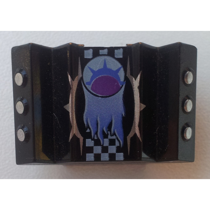 LEGO Brick 2 x 2 with Sloped Motor Block Sides with Spiky (30601 / ...