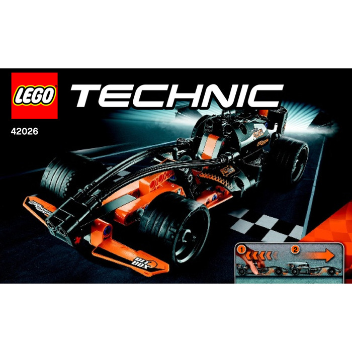 LEGO Black Champion Racer Set 42026 Instructions | Brick Owl - LEGO ...