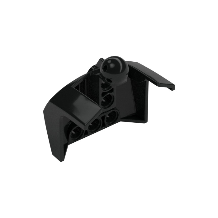 LEGO Black Chest Armor with Holes and Ball Joint (24124) | Brick Owl ...