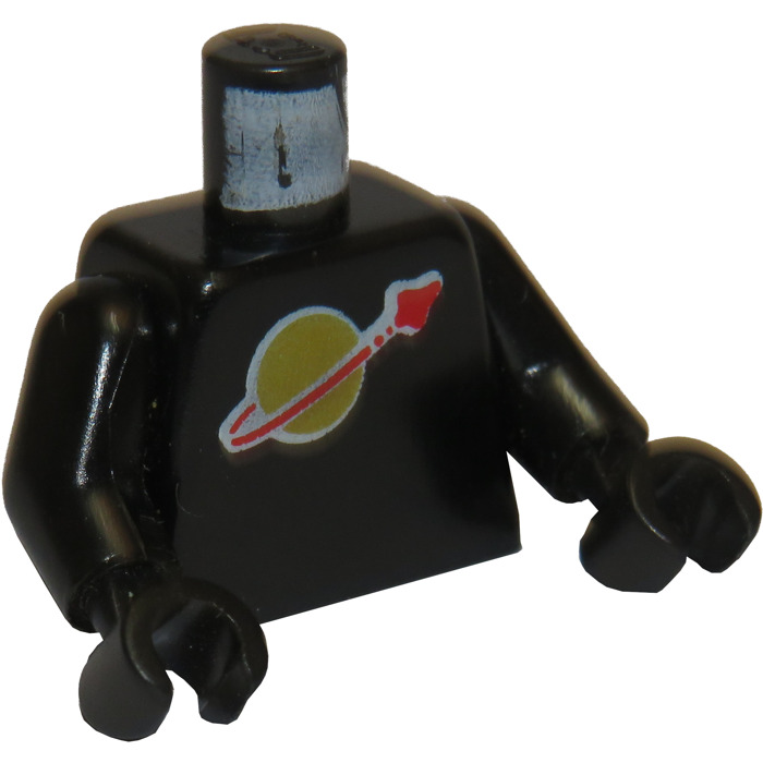 LEGO Black Classic Space Torso (973 / 88585) Inventory | Brick Owl ...