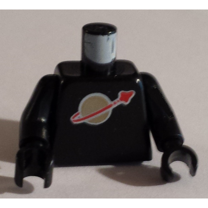 LEGO Black Classic Space Torso (973 / 88585) | Brick Owl - LEGO Marketplace