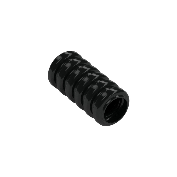 LEGO Black Corrugated Hose 1.6 cm (2 Studs) (57713 / 72504) | Brick Owl ...