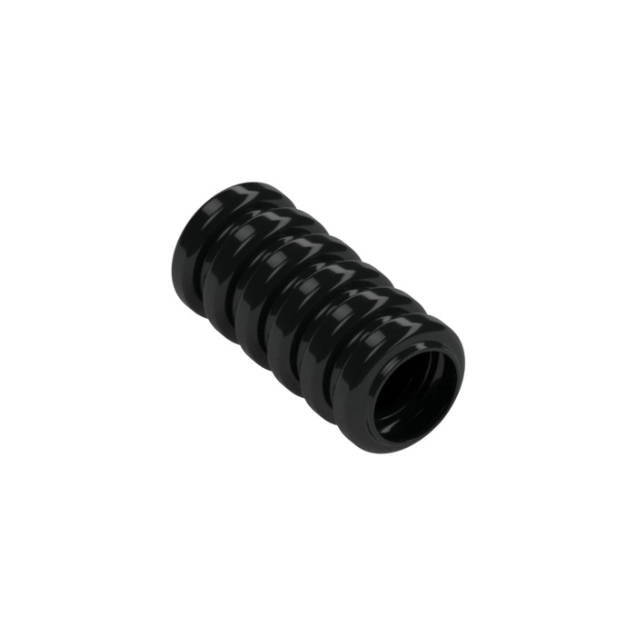 LEGO Black Corrugated Hose 1.6 cm (2 Studs) (57713 / 72504) | Brick Owl