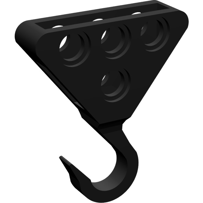 LEGO Black Crane Hook (70644 / 95102) | Brick Owl - LEGO Marketplace