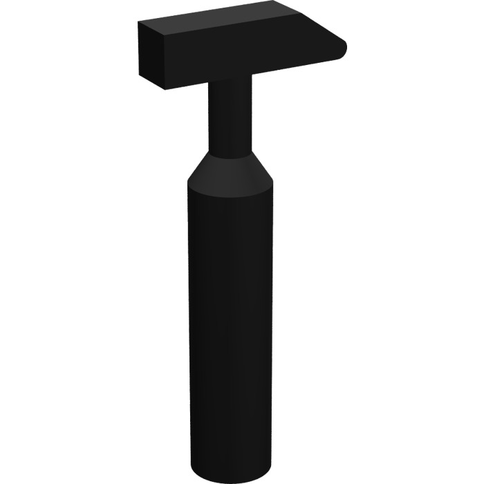 LEGO Black Cross Pein Hammer with 6 Rib Handle | Brick Owl - LEGO ...