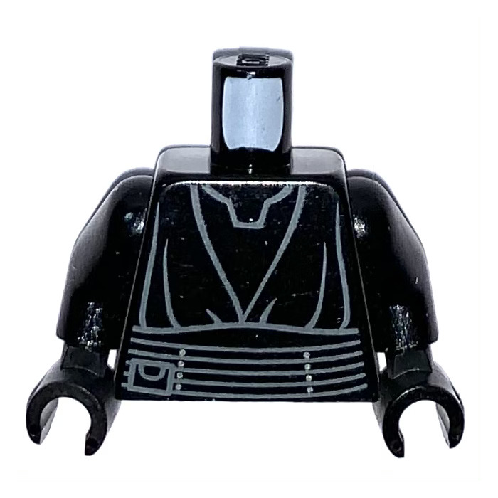 LEGO Black Darth Maul with Horns Torso (3814 / 76382) | Brick Owl