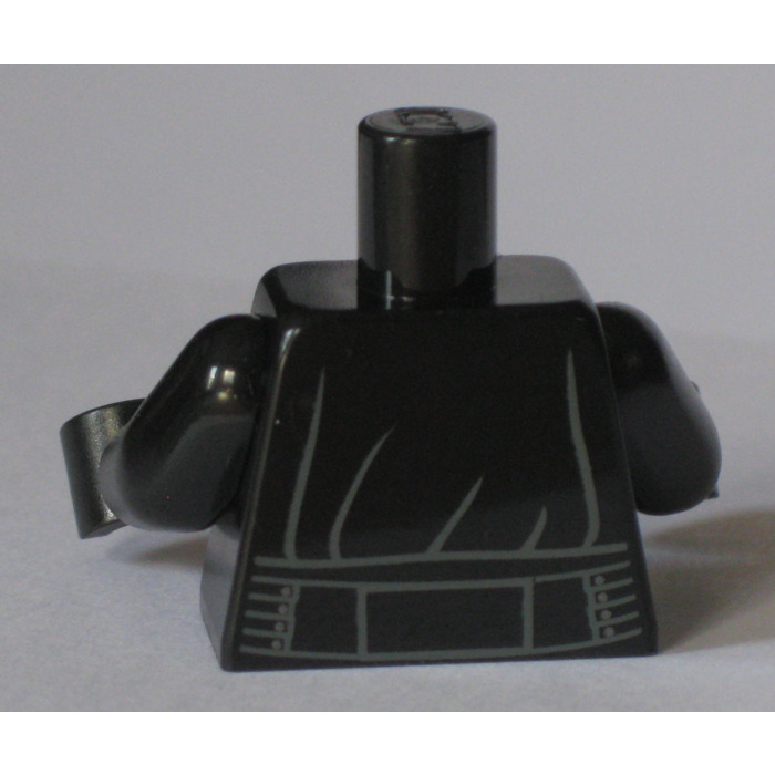 LEGO Black Darth Maul with Horns Torso (3814 / 76382) | Brick Owl