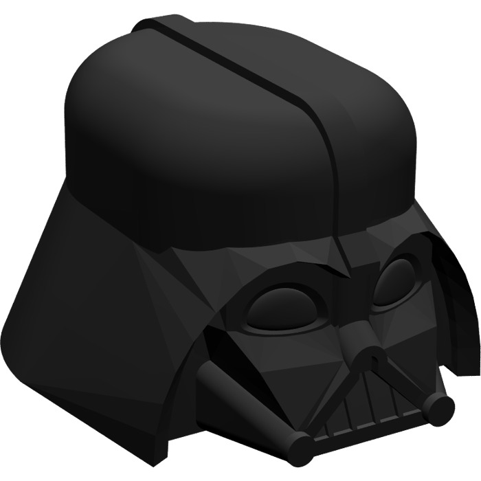LEGO Black Darth Vader Helmet 30368 Brick Owl LEGO Marketplace
