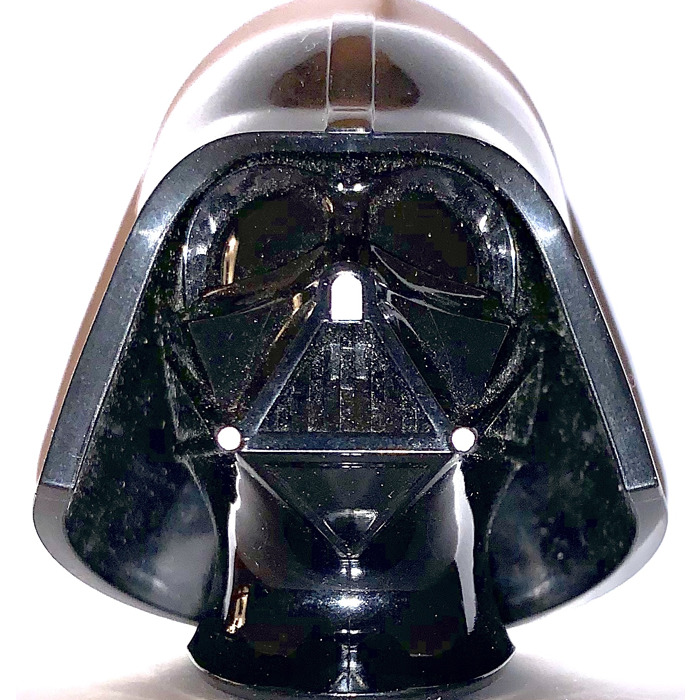 LEGO Black Darth Vader Large Head with Ball Joint Socket (22370 ...
