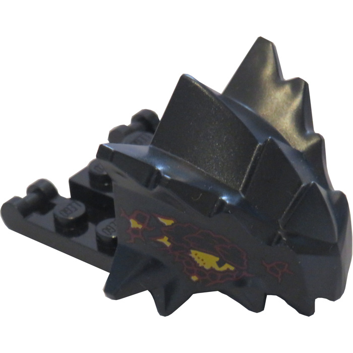 LEGO Dragon Head with Spikes with Yellow Eyes (2169 / 101627) | Brick ...