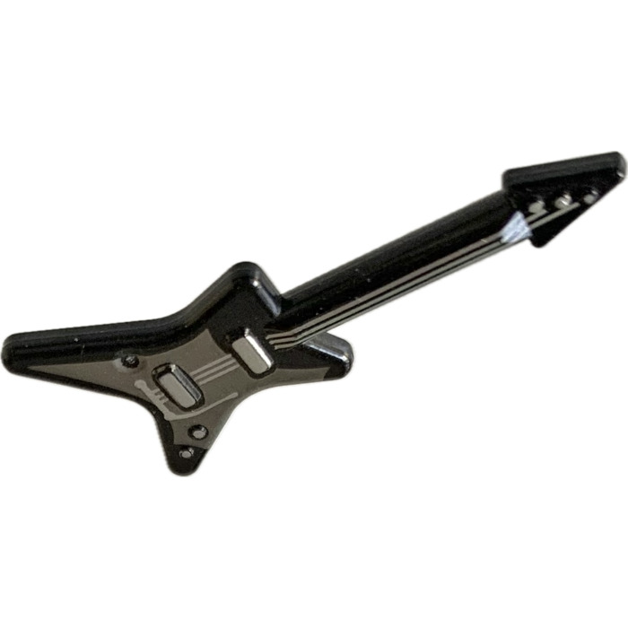 LEGO Black Electric ML Model Guitar with Pearl Dark Gray Pickguard ...