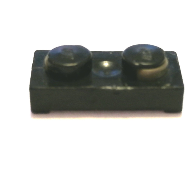 LEGO Black Electric Plate 1 x 2 with Contacts (4755 / 73532) | Brick Owl
