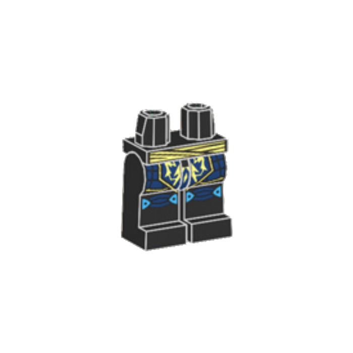 LEGO Black Evil Jay Legs (73200 / 108392) | Brick Owl - LEGO Marketplace