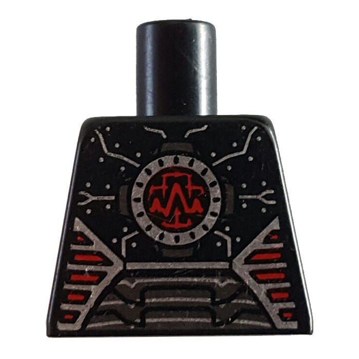 LEGO Black Evil Robot Torso without Arms (973) | Brick Owl - LEGO ...