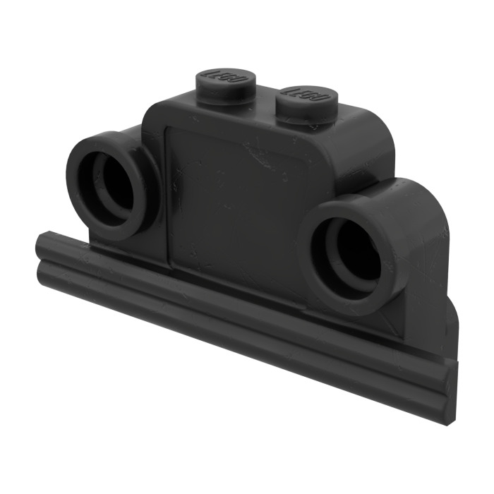 LEGO Fabuland Brick 1 x 4 x 2 Car Front with Headlights | Brick Owl