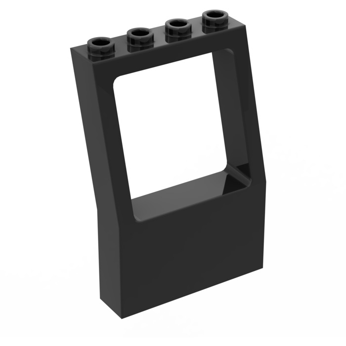 LEGO Black Fabuland Window 2 x 4 x 5 (4608) | Brick Owl - LEGO Marketplace