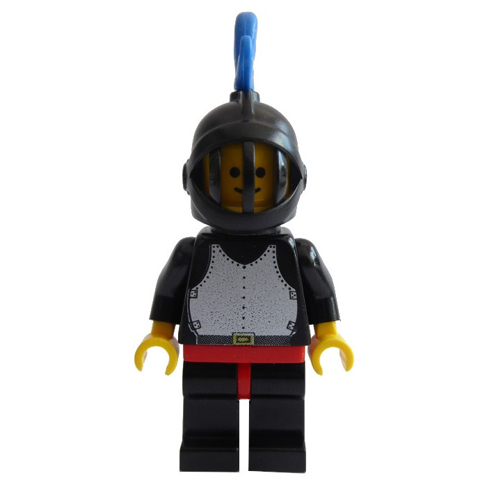 LEGO Black Falcon Knight with Blue Plume Minifigure | Brick Owl - LEGO ...
