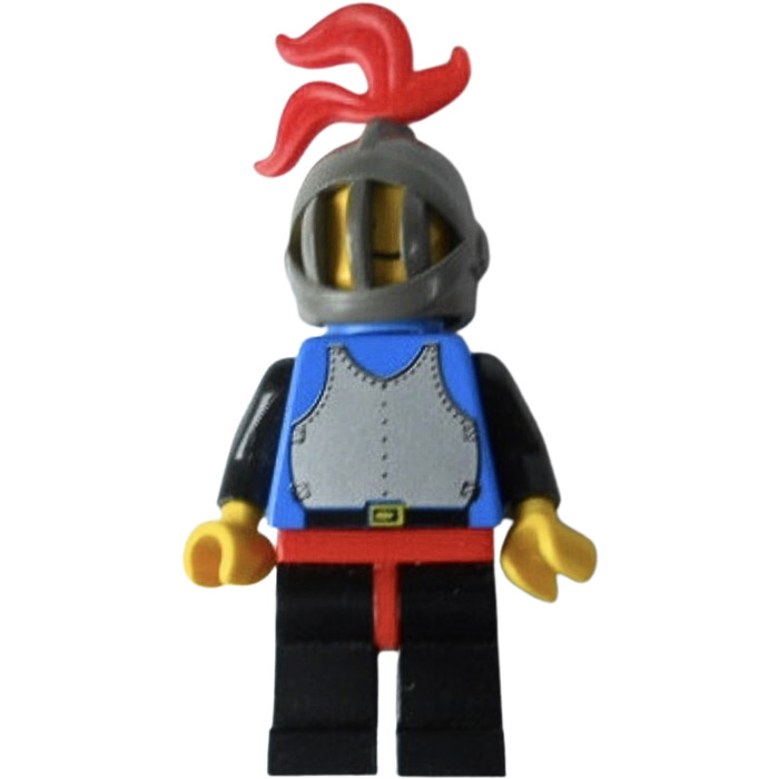 LEGO Black Falcon Knight with Red Plume Minifigure | Brick Owl - LEGO ...