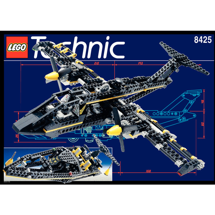LEGO Black Falcon Set 8425 Instructions | Brick Owl - LEGO Marketplace
