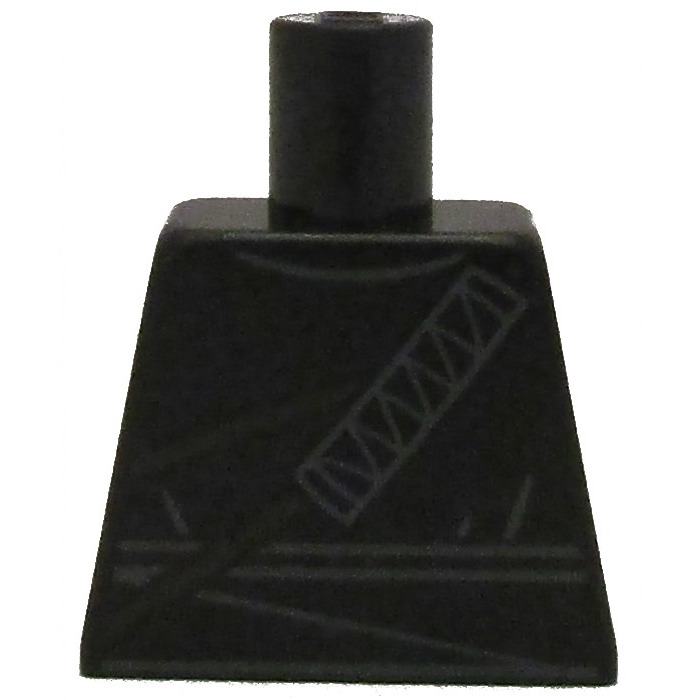 LEGO Black Foot Soldier (Black) Torso without Arms (973) | Brick Owl ...