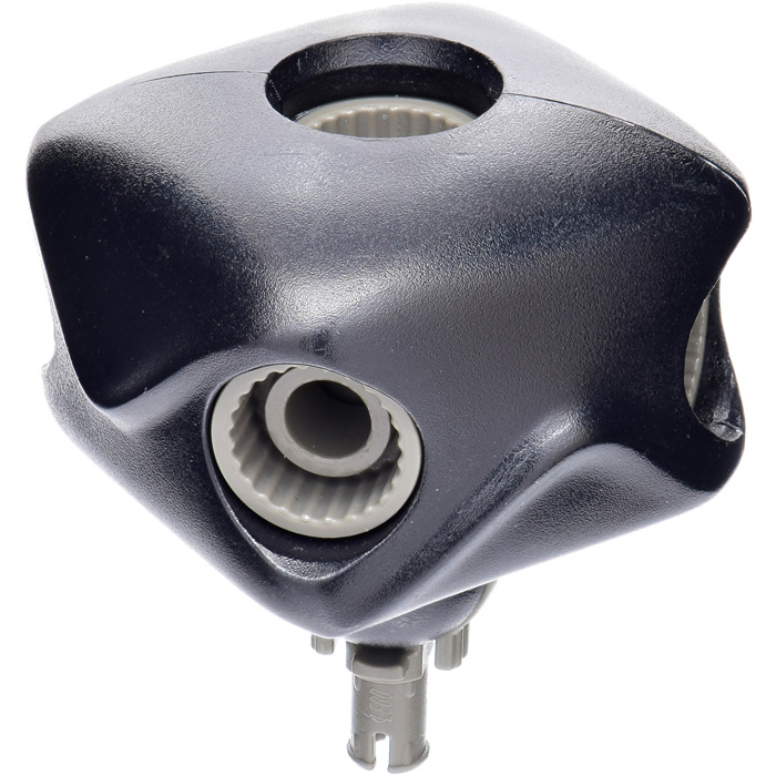 LEGO Black Galidor Connector Block 6 x 6 x 4 with 5 Sockets (41955 ...