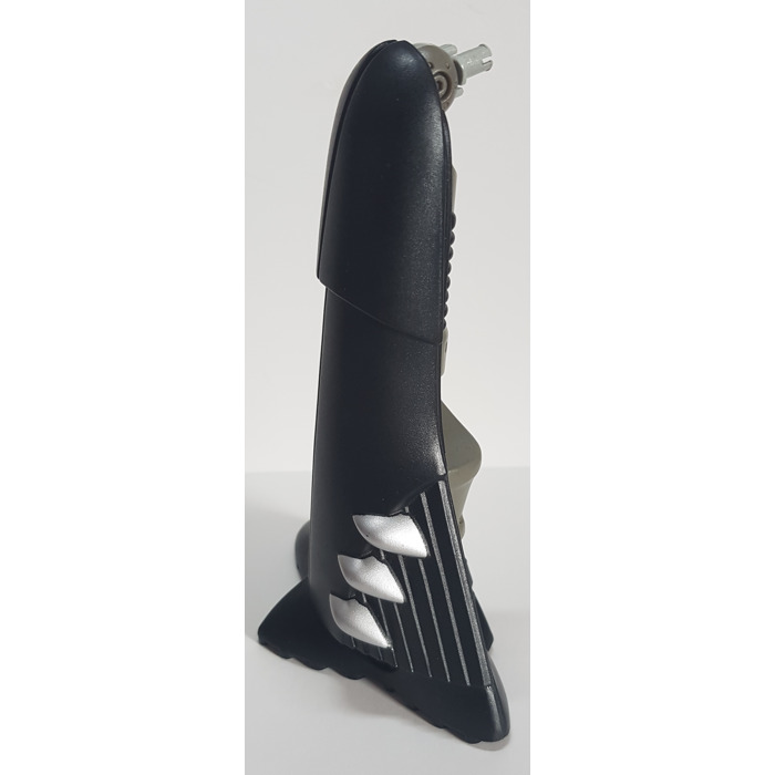 LEGO Black Galidor Leg (Left) with Light Gray Pin (43268) | Brick Owl ...