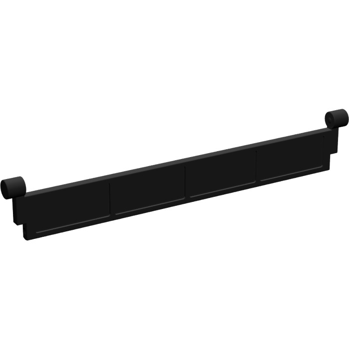 LEGO Black Garage Roller Door Section with Handle (4219) | Brick Owl ...