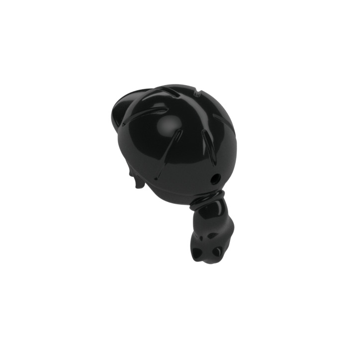 LEGO Black Hair with Ponytail with Black Horse Riding Helmet (10216 / ...