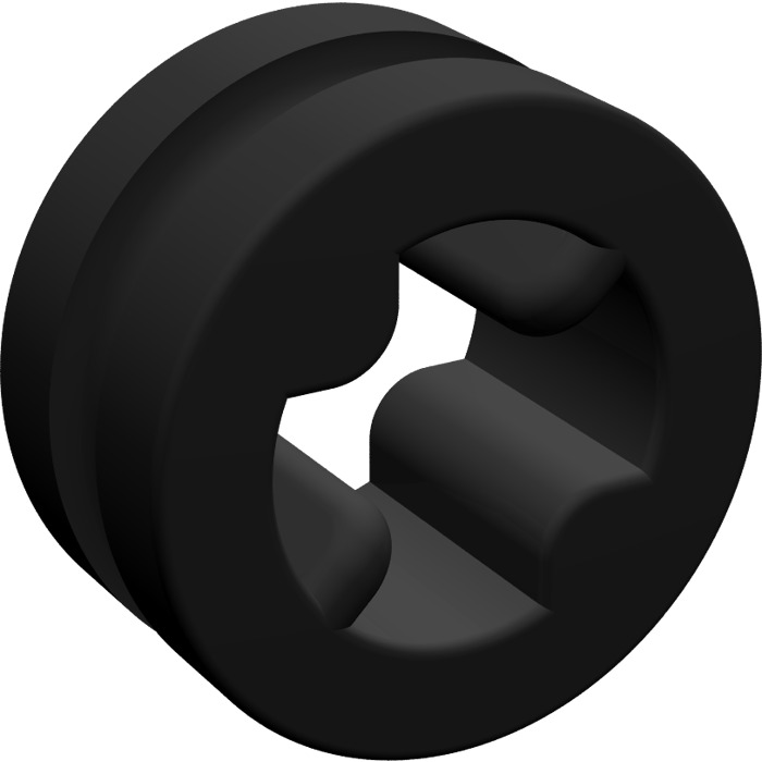 LEGO Black Half Bushing (32123 / 42136) | Brick Owl - LEGO Marketplace