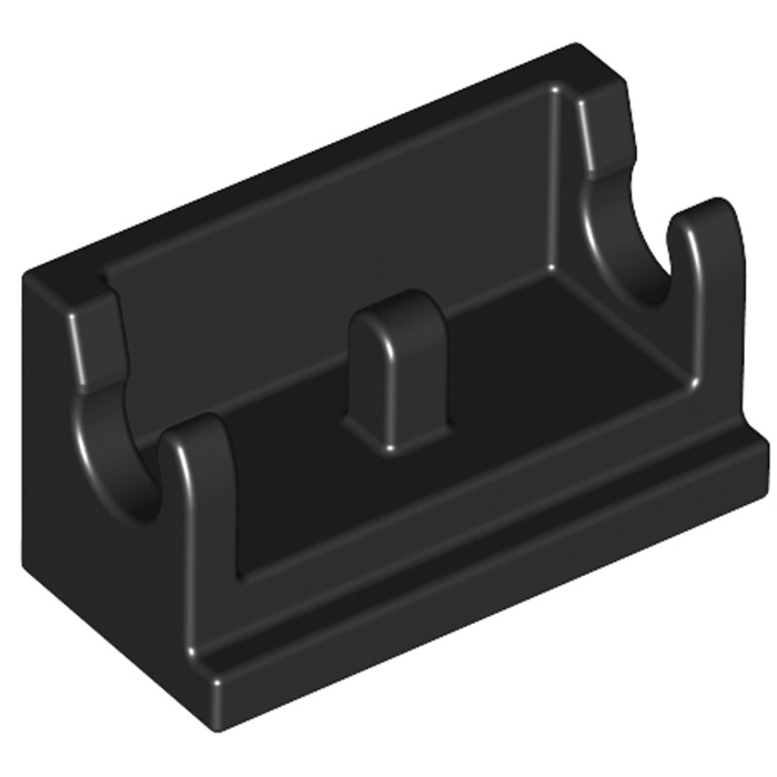 LEGO Black Hinge 1 x 2 Base (3937) | Brick Owl - LEGO Marketplace