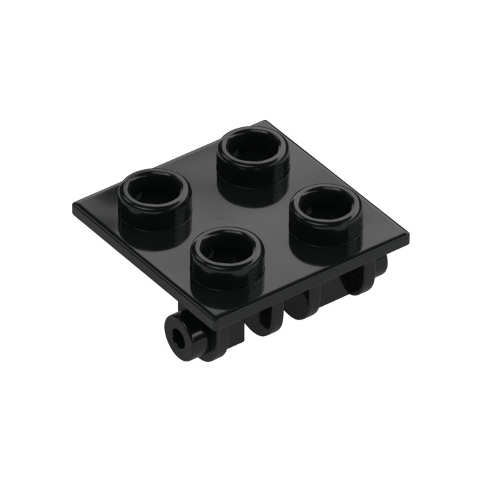 LEGO Black Hinge 2 x 2 Top (6134) | Brick Owl - LEGO Marketplace