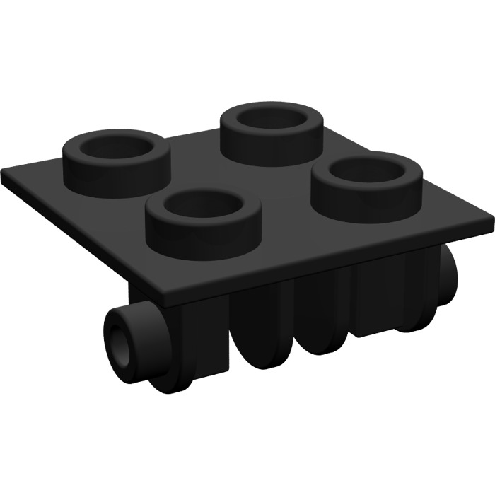 LEGO Black Hinge 2 x 2 Top (6134) | Brick Owl - LEGO Marketplace