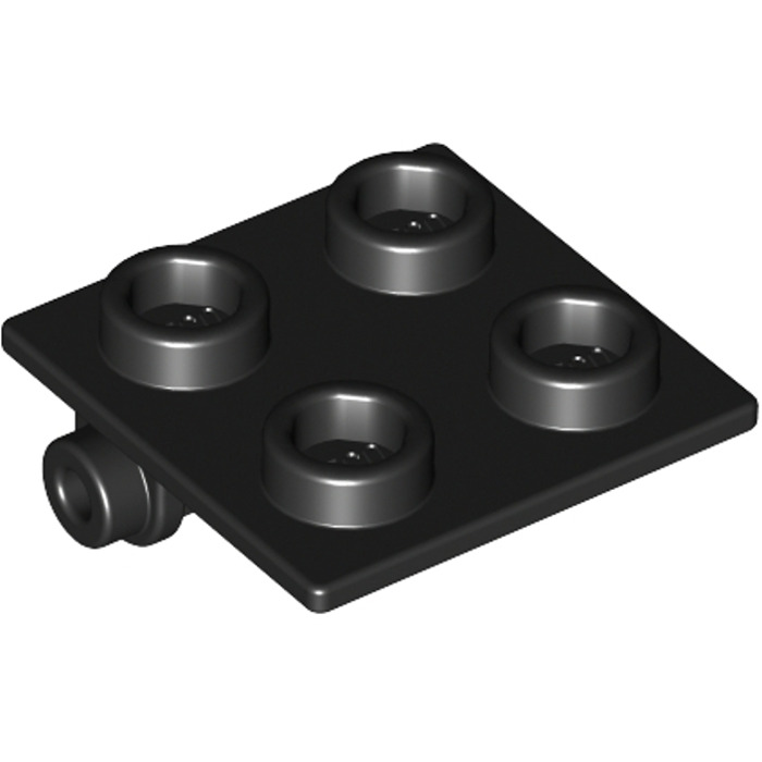 LEGO Black Hinge 2 x 2 Top (6134) | Brick Owl - LEGO Marketplace