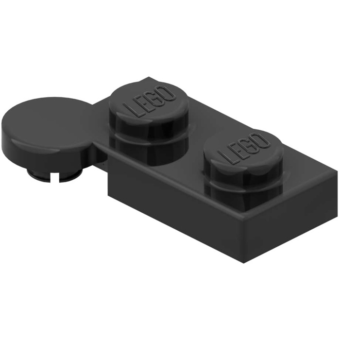 LEGO Black Hinge Plate 1 x 4 Swivel Top (2430) | Brick Owl - LEGO ...