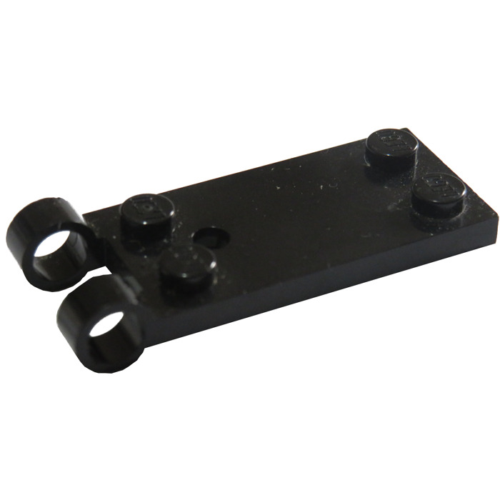 LEGO Black Hinge Plate 2 x 4 Lower Part (3149) | Brick Owl - LEGO ...