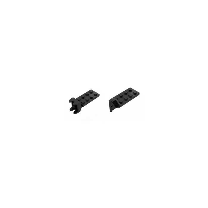 LEGO Black Hinge Plate 2 x 4 with Articulated Joint | Brick Owl - LEGO ...