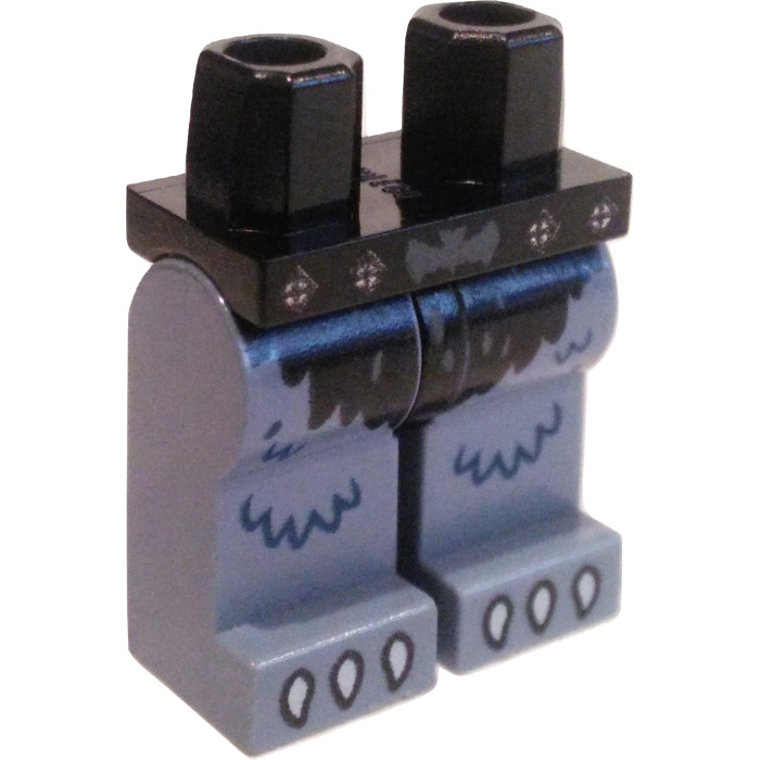 LEGO Black Hips and Legs with Loincloth and Clawed Toes (3815 / 16056 ...