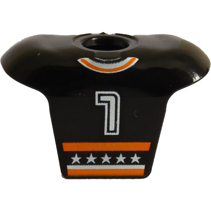 LEGO Hockey Jersey with NHL Logo and 7 (47577) | Brick Owl - LEGO ...