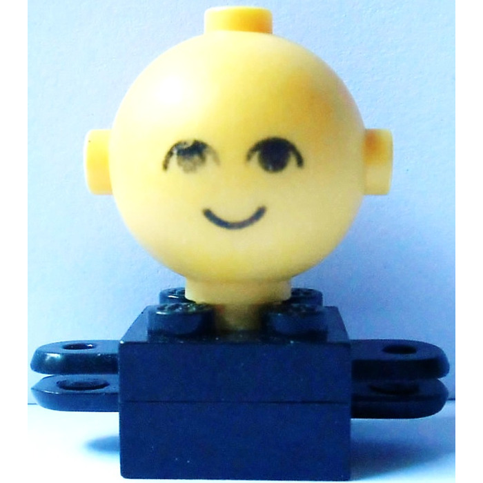 LEGO Black Homemaker Figure with Yellow Head | Brick Owl - LEGO Marketplace