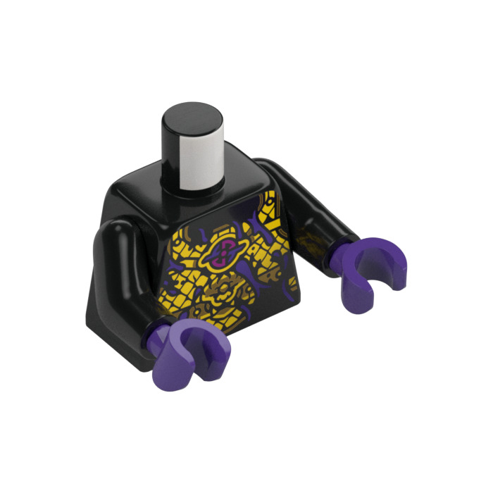 LEGO Black Ink Minifig Torso (973 / 76382) | Brick Owl - LEGO Marketplace