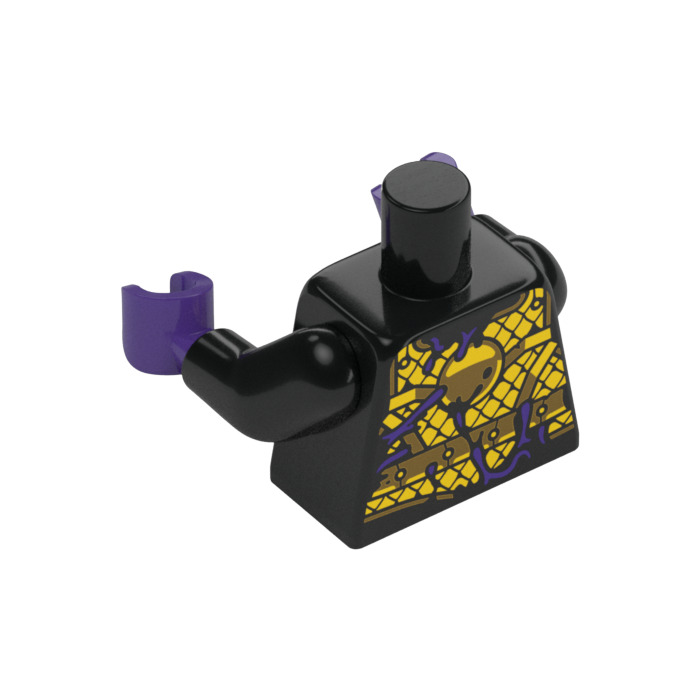LEGO Black Ink Minifig Torso (973 / 76382) | Brick Owl - LEGO Marketplace