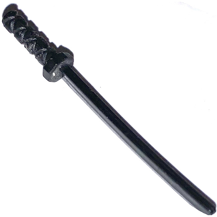 LEGO Black Katana with Octagonal Guard (30173 / 88420) | Brick Owl ...